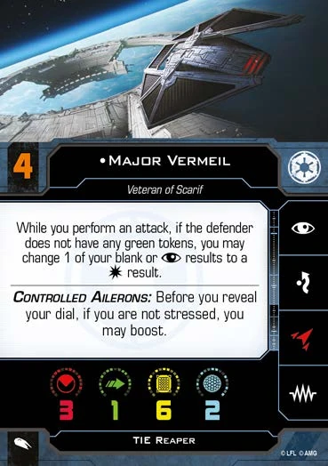 Major Vermeil | X-Wing Miniatures: Second Edition Wiki | Fandom