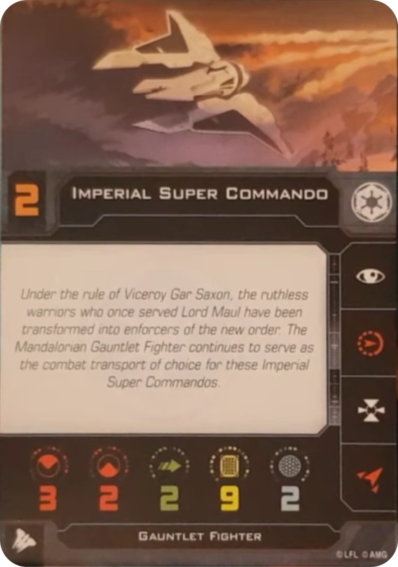 Imperial Super Commando | X-Wing Miniatures: Second Edition Wiki | Fandom