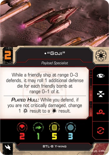 "Goji" | X-Wing Miniatures: Second Edition Wiki | Fandom