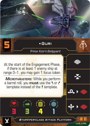 Category:StarViper-class Attack Platform Pilots | X-Wing Miniatures ...