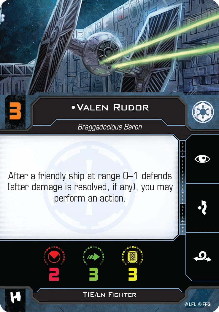 Valen Rudor | X-Wing Miniatures: Second Edition Wiki | Fandom