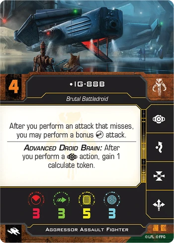 IG-88B | X-Wing Miniatures: Second Edition Wiki | Fandom