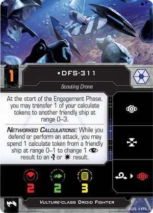 DFS-311 (Vulture-class Droid Fighter) | X-Wing Miniatures: Second ...