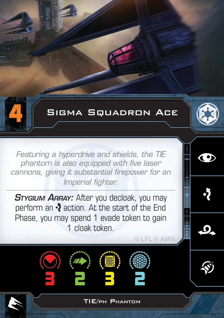 Sigma Squadron Ace | X-Wing Miniatures: Second Edition Wiki | Fandom
