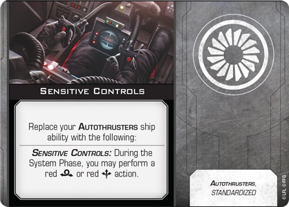 Sensitive Controls | X-Wing Miniatures: Second Edition Wiki | Fandom