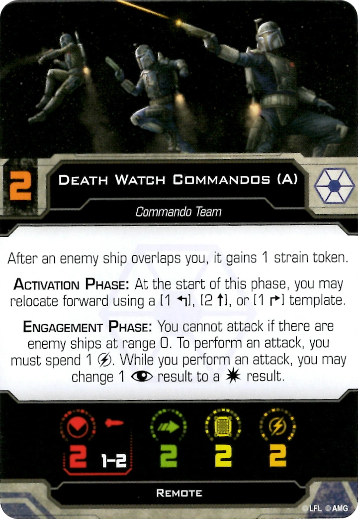 Death Watch Commandos | X-Wing Miniatures: Second Edition Wiki | Fandom