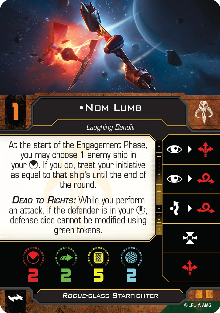 Nom Lumb (Rogue-class starfighter) | X-Wing Miniatures: Second Edition Wiki | Fandom