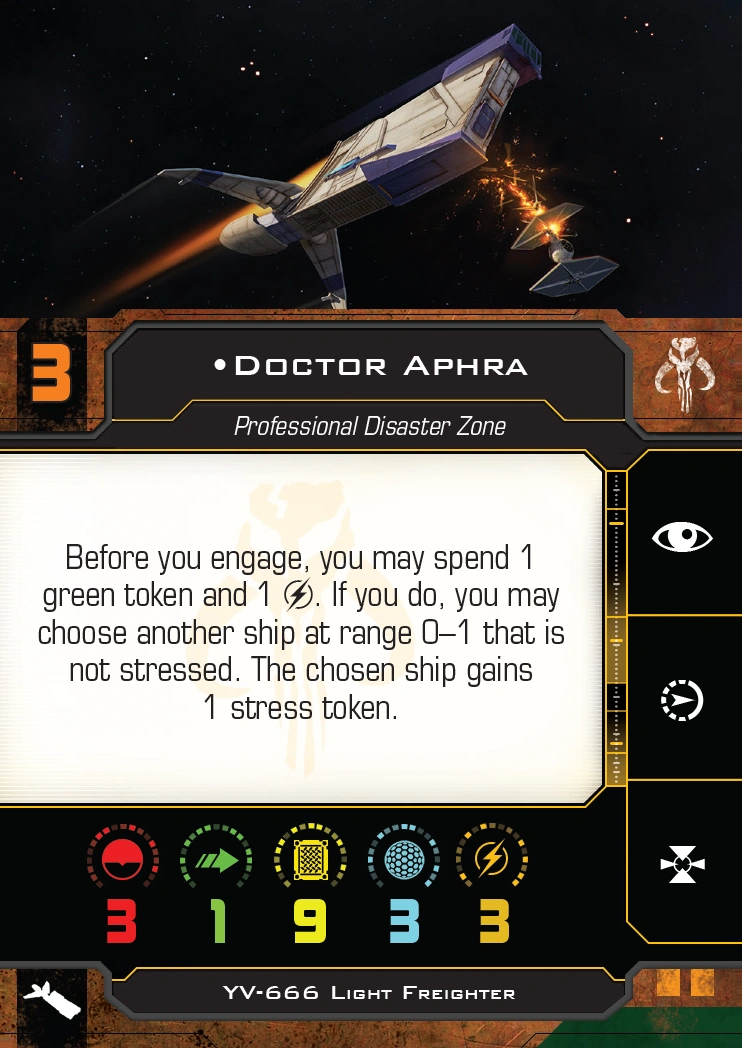 Doctor Aphra | X-Wing Miniatures: Second Edition Wiki | Fandom