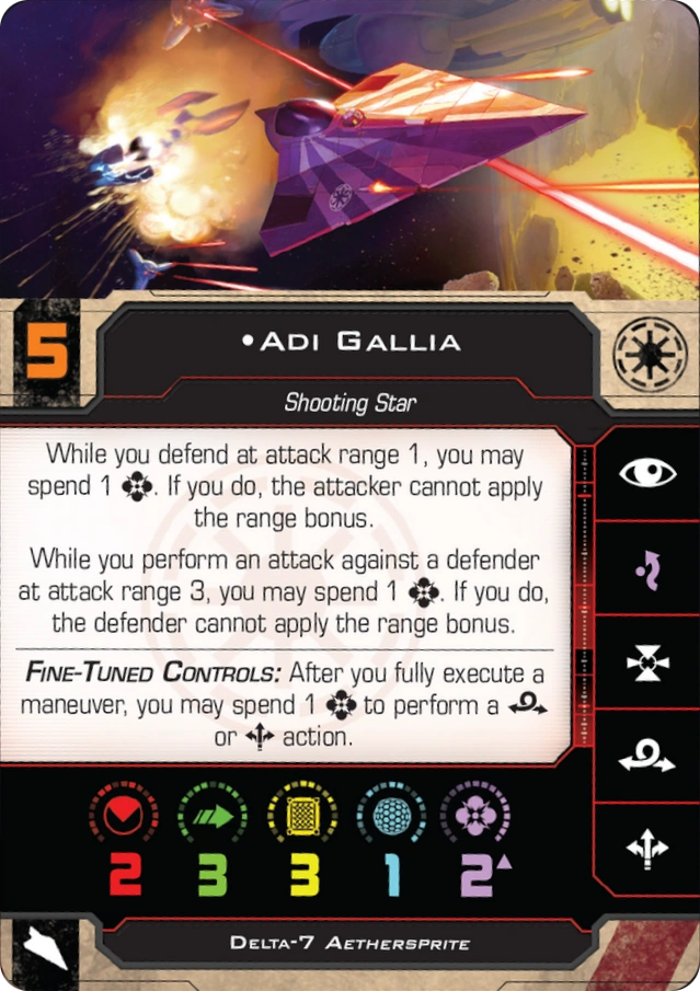 Adi Gallia (Delta-7) | X-Wing Miniatures: Second Edition Wiki | Fandom
