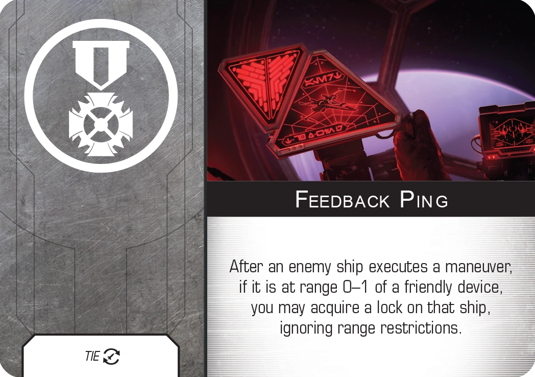 Feedback Ping | X-Wing Miniatures: Second Edition Wiki | Fandom