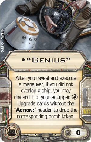 "Genius" | X-Wing Miniatures Wiki | Fandom