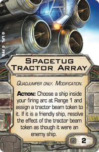 Spacetug Tractor Array | X-Wing Miniatures Wiki | Fandom
