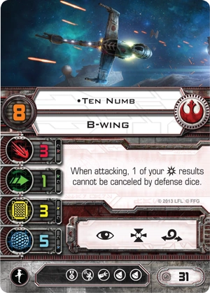 Ten Numb | X-Wing Miniatures Wiki | Fandom