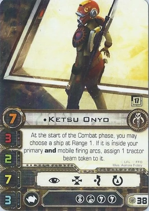 Ketsu Onyo | X-Wing Miniatures Wiki | Fandom