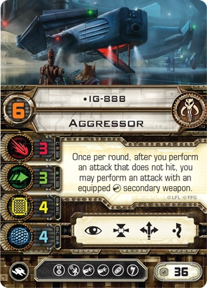 IG-88B | X-Wing Miniatures Wiki | Fandom