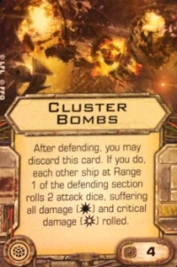 Cluster Bombs | X-Wing Miniatures Wiki | Fandom