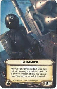 Gunner | X-Wing Miniatures Wiki | Fandom
