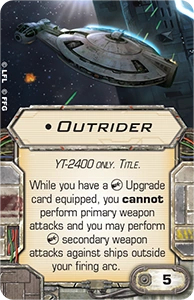 Outrider | X-Wing Miniatures Wiki | Fandom