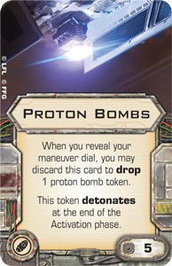Proton Bombs | X-Wing Miniatures Wiki | Fandom
