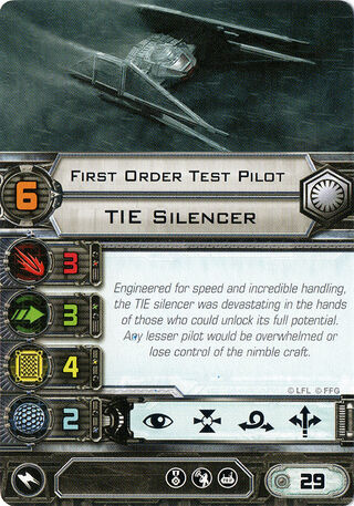 First Order Test Pilot | X-Wing Miniatures Wiki | Fandom
