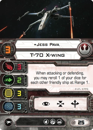 Jess Pava | X-Wing Miniatures Wiki | Fandom