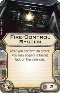 Fire-Control System | X-Wing Miniatures Wiki | Fandom
