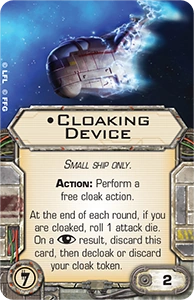Cloaking Device | X-Wing Miniatures Wiki | Fandom
