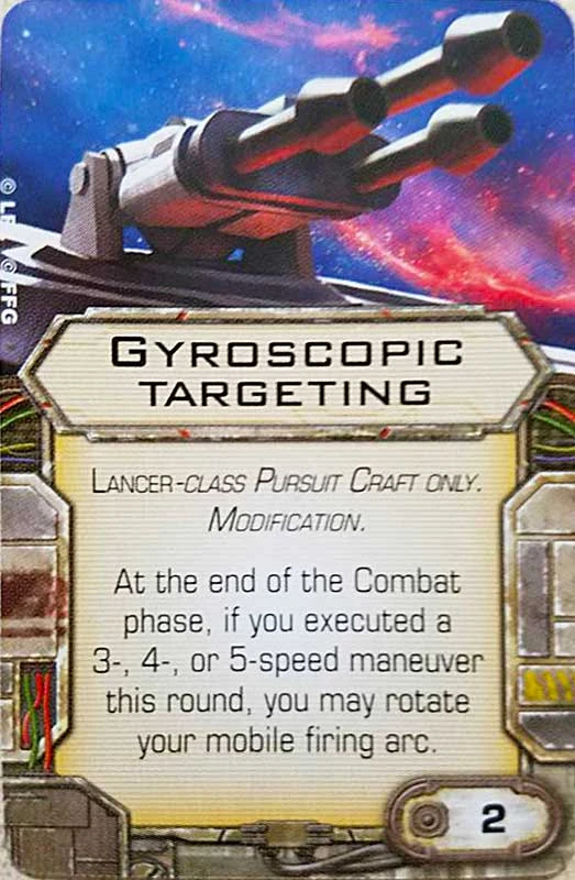 Gyroscopic Targeting | X-Wing Miniatures Wiki | Fandom