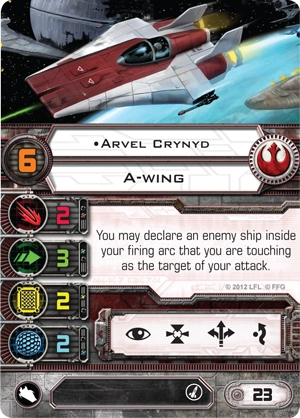 Arvel Crynyd | X-Wing Miniatures Wiki | Fandom