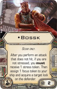 Bossk (Crew) | X-Wing Miniatures Wiki | Fandom