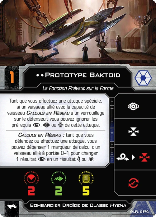 Prototype Baktoid | Wiki XWing Seconde Edition | Fandom