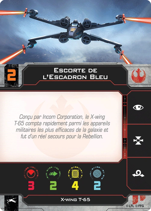 Escorte de l'escadron Bleu | Wiki XWing Seconde Edition | Fandom