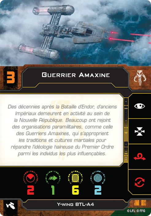 Guerrier Amaxine | Wiki XWing Seconde Edition | Fandom