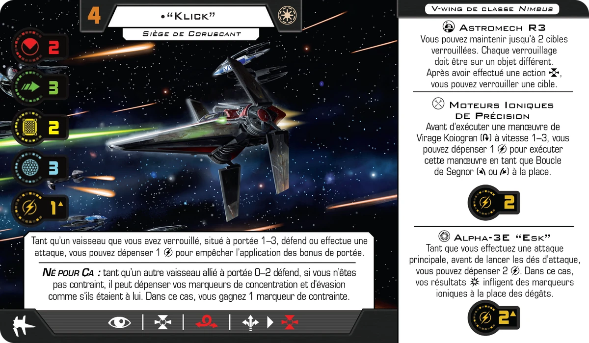 "Klick" (Siège de Coruscant) | Wiki XWing Seconde Edition | Fandom