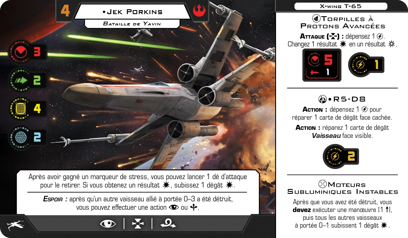 Jek Porkins (Bataille de Yavin) | Wiki XWing Seconde Edition | Fandom