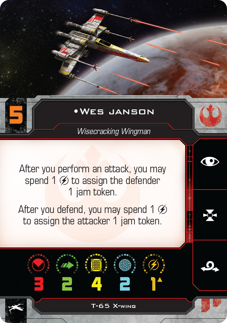 Wes Janson Wiki Xwing Seconde Edition Fandom