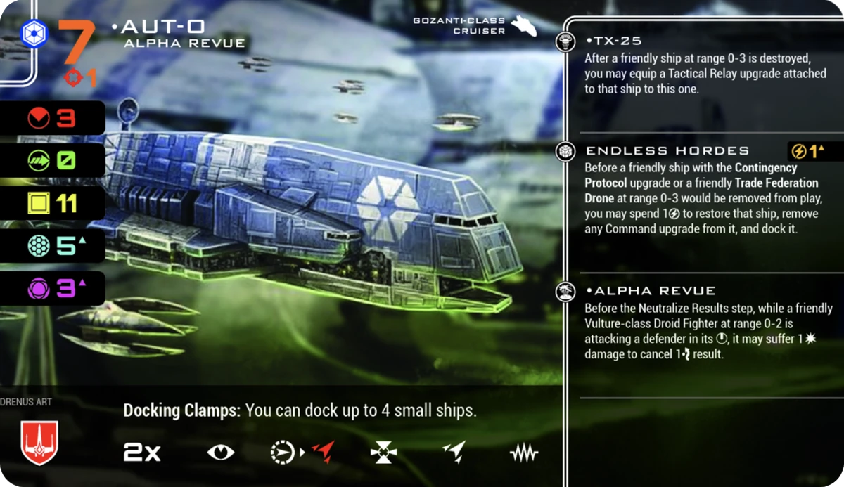 Alpha Revue (Arsenal Standard - XWA) | Wiki XWing Seconde Edition | Fandom