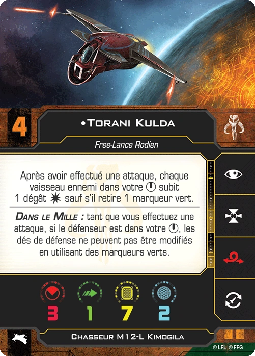 Torani Kulda | Wiki XWing Seconde Edition | Fandom