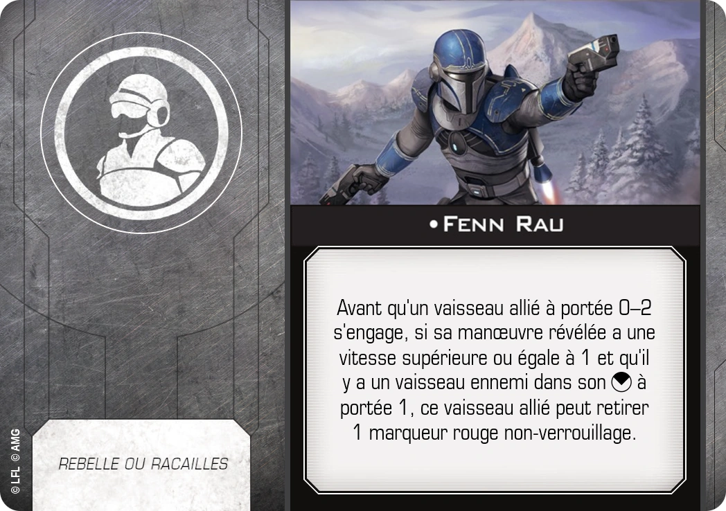 Fenn Rau (Équipage) | Wiki XWing Seconde Edition | Fandom