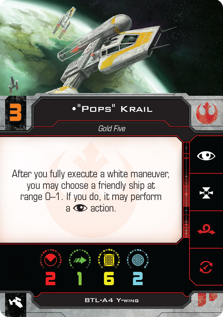 Pops Krail Y Wing Btl A4 Wiki Xwing Seconde Edition Fandom