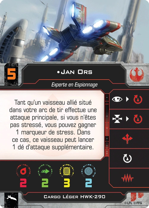 Jan Ors | Wiki XWing Seconde Edition | Fandom
