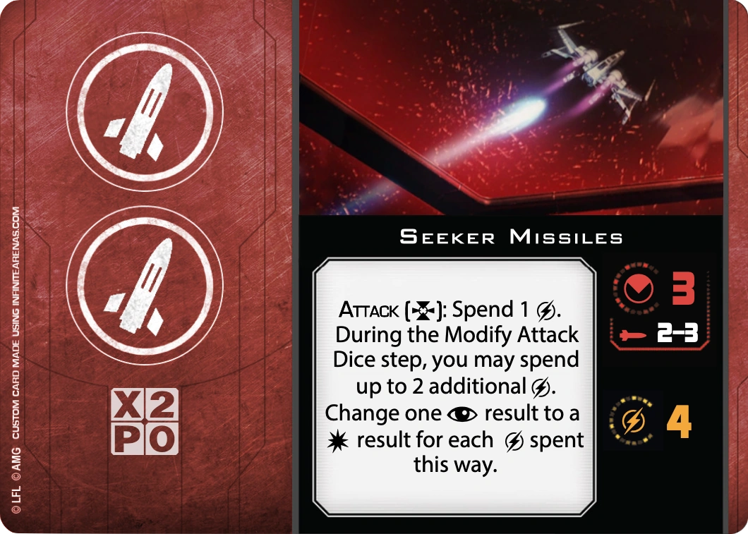 Missiles Directionnels | Wiki XWing Seconde Edition | Fandom
