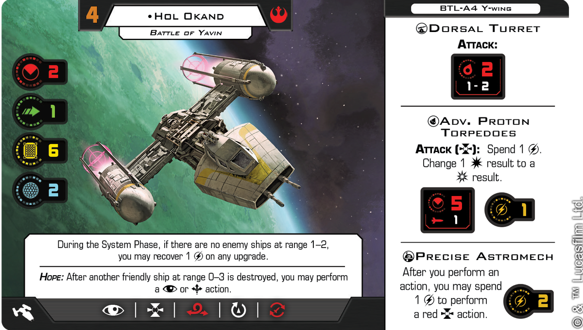 Hol Okand Bataille De Yavin Wiki Xwing Seconde Edition Fandom