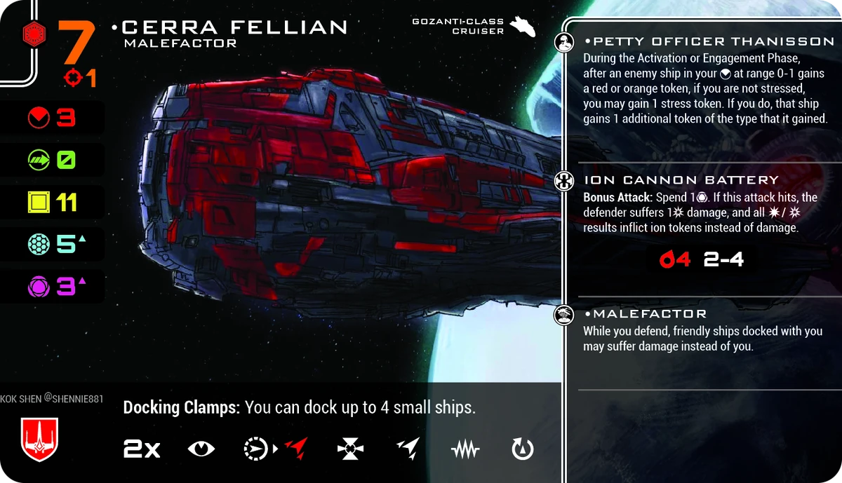 Malefactor (Arsenal Standard - XWA) | Wiki XWing Seconde Edition | Fandom