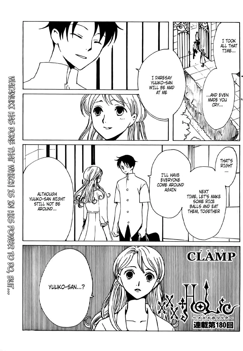Chapter 180 | xxxHOLiC Wiki | Fandom