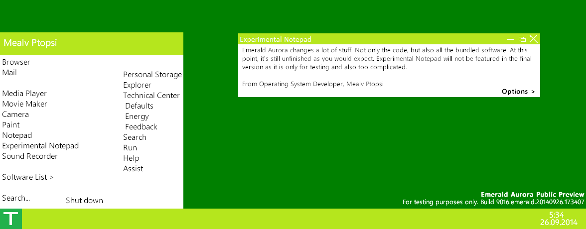 Experimental Notepad | YaberOlan Wiki | Fandom