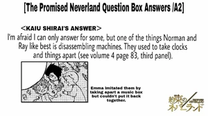 Interviews | The Promised Neverland Wiki | Fandom