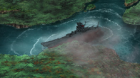 Destruction of the Jupiter Floating Continent | Space Battleship Yamato ...