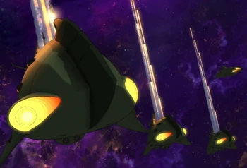 Kripitera-class Astro Destroyer | Space Battleship Yamato Wiki | Fandom