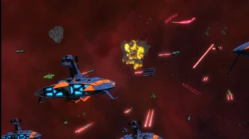 Operation to rescue Supreme Leader Desler | Space Battleship Yamato ...